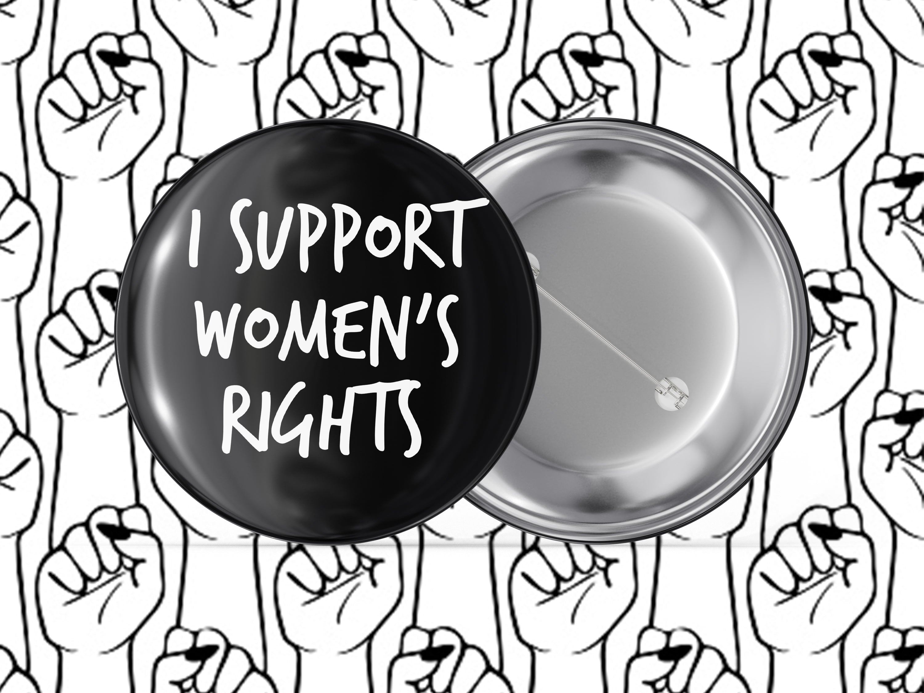 Empower Yourself with Women's Rights Stickers and Buttons | iMakeFlair